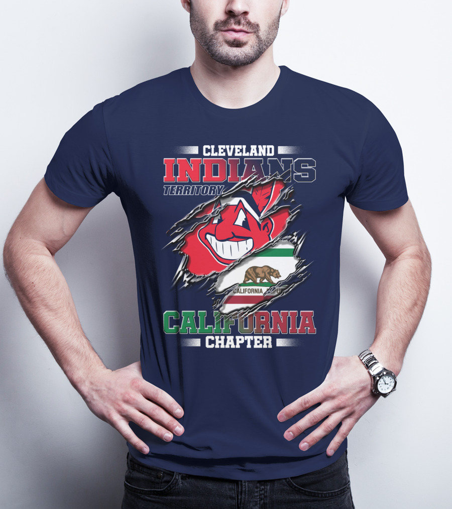 Cleveland Indians Territory California Chapter T-Shirt