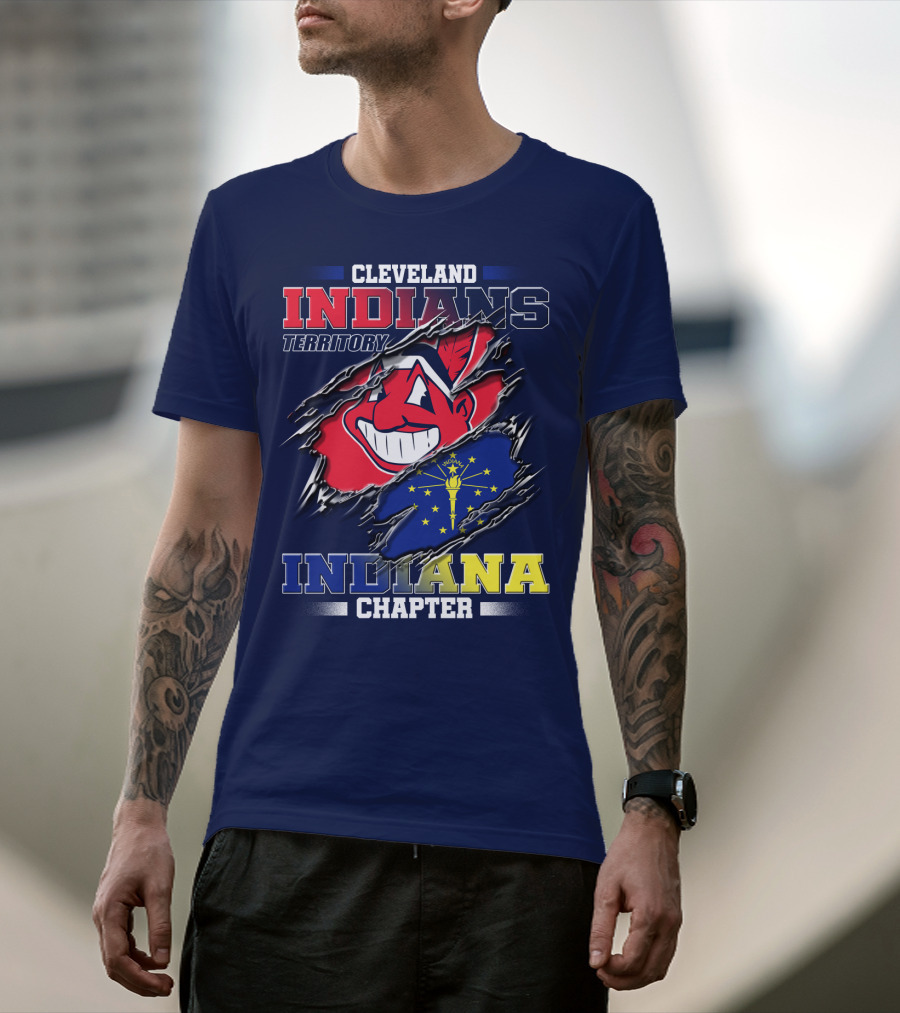 Cleveland Indians Territory Indiana Chapter T-Shirt