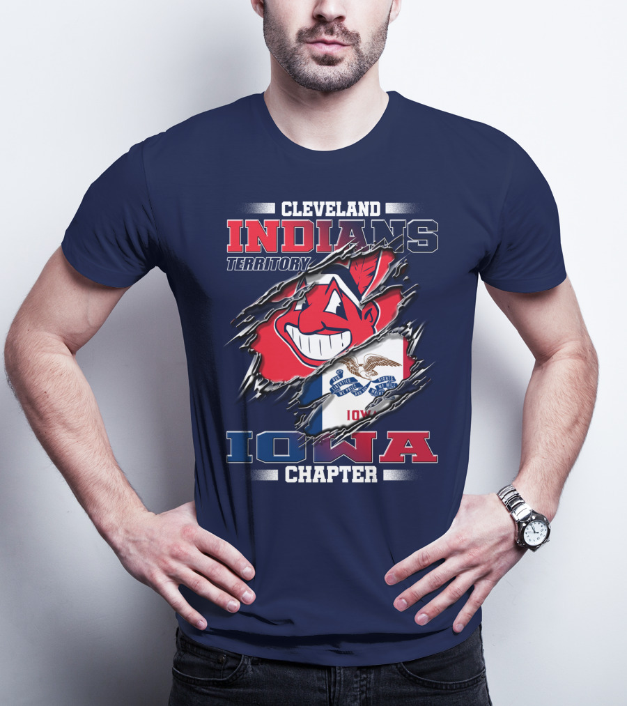 Cleveland Indians Territory Iowa Chapter T-Shirt