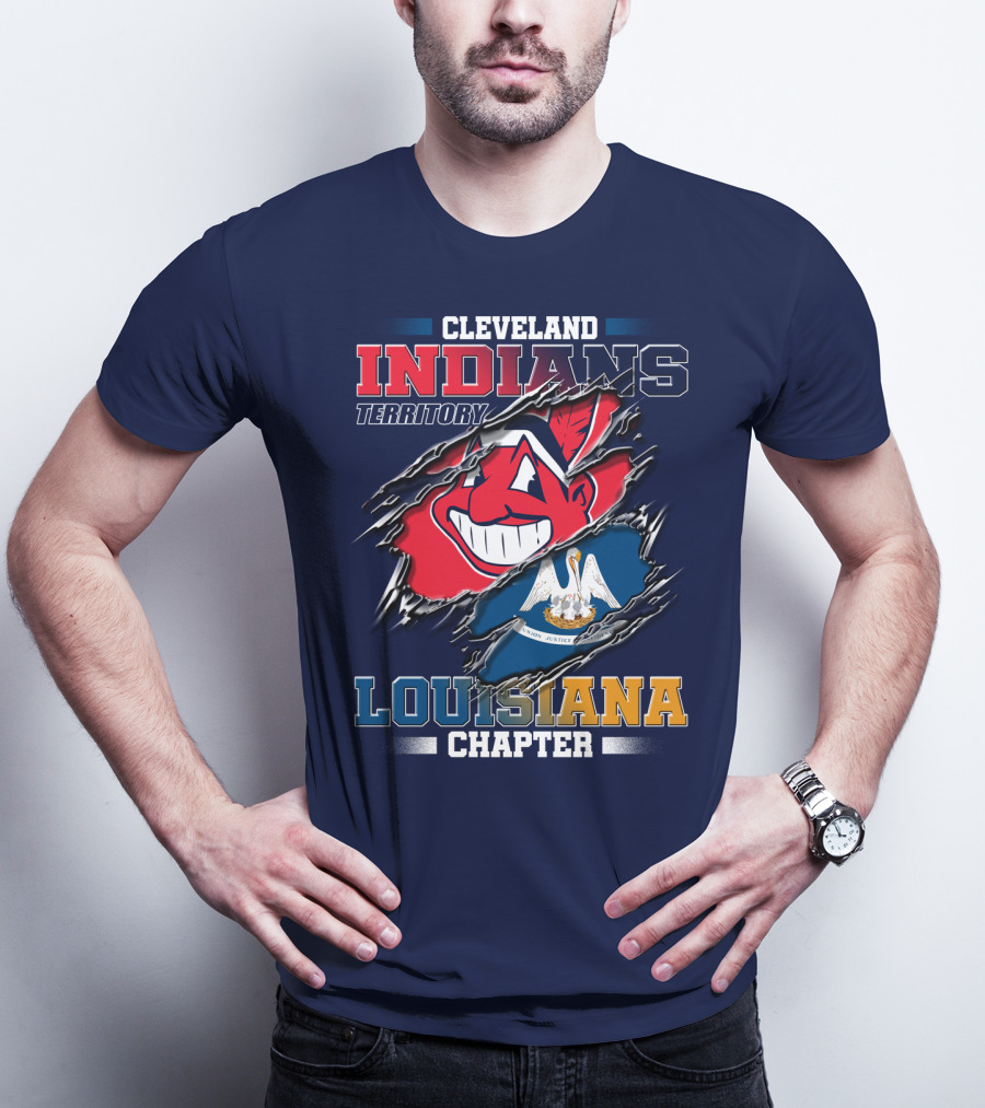 Cleveland Indians Territory Louisiana Chapter T-Shirt