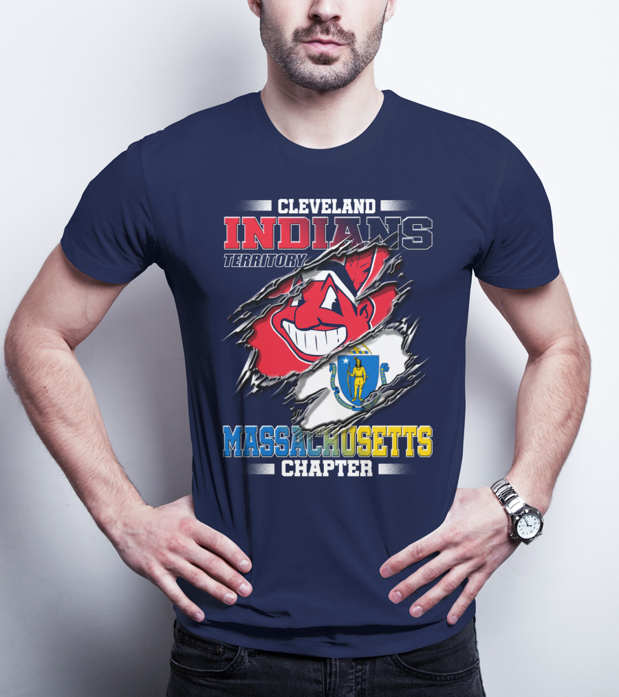 Cleveland Indians Territory Massachusetts Chapter T-Shirt