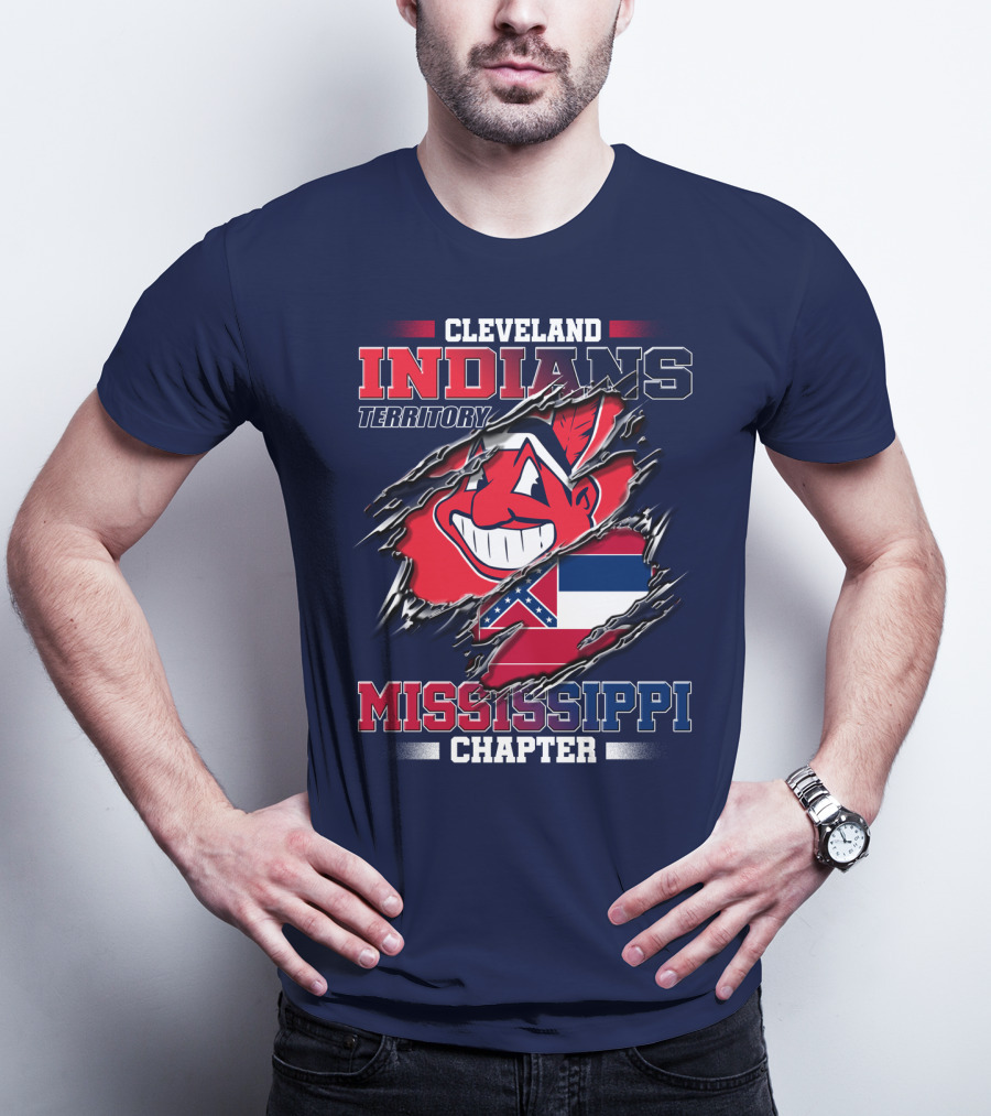 Cleveland Indians Territory Mississippi Chapter T-Shirt