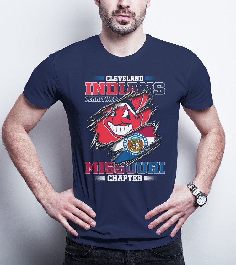 Cleveland Indians Territory Missouri Chapter T-Shirt