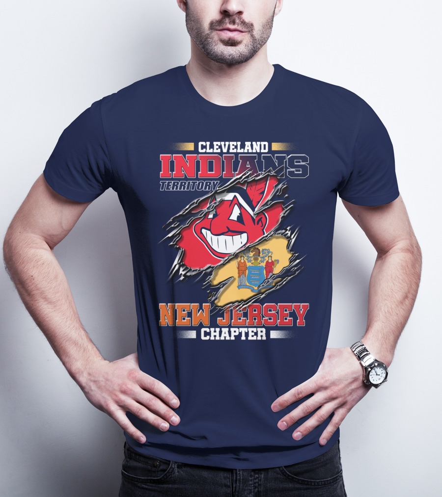Cleveland Indians Territory New Jersey Chapter T-Shirt