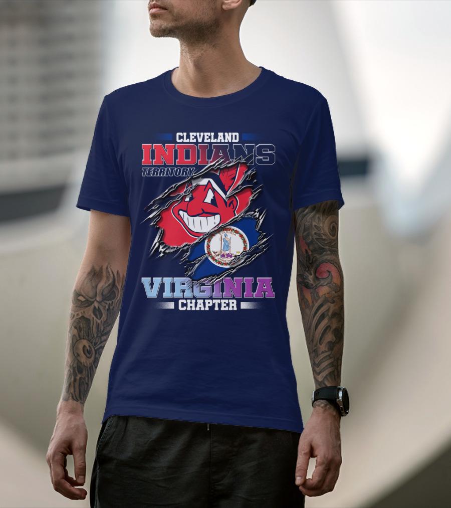Cleveland Indians Territory Virginia Chapter T-Shirt