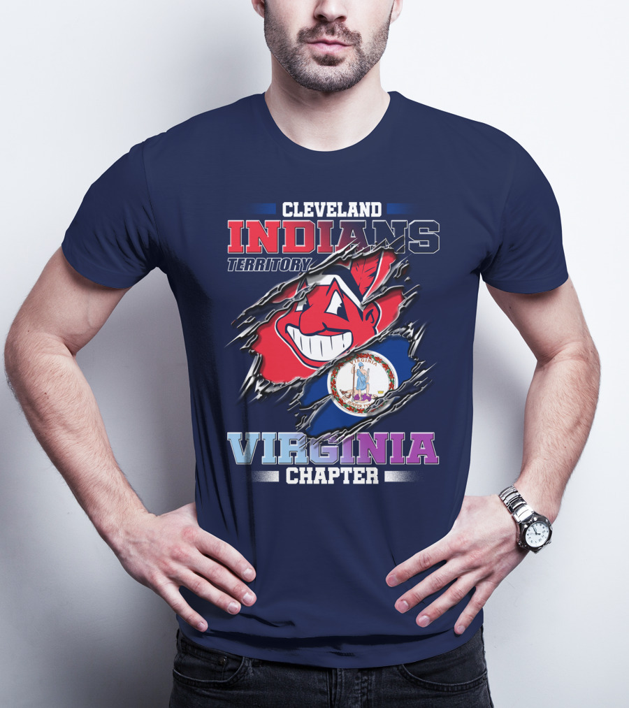 Cleveland Indians Territory Virginia Chapter T-Shirt