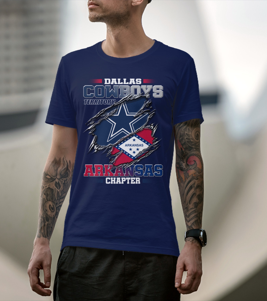 Dallas Cowboys Territory Arkansas Chapter T-Shirt