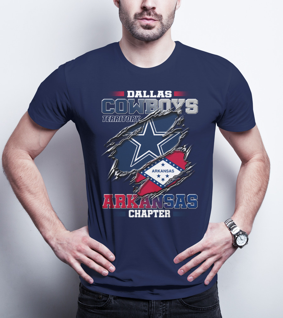 Dallas Cowboys Territory Arkansas Chapter T-Shirt