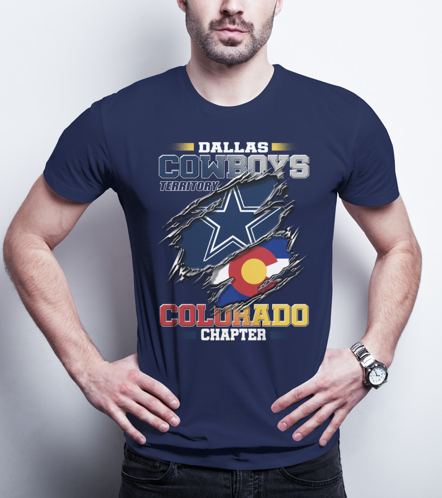 Dallas Cowboys Territory Colorado Chapter T-Shirt