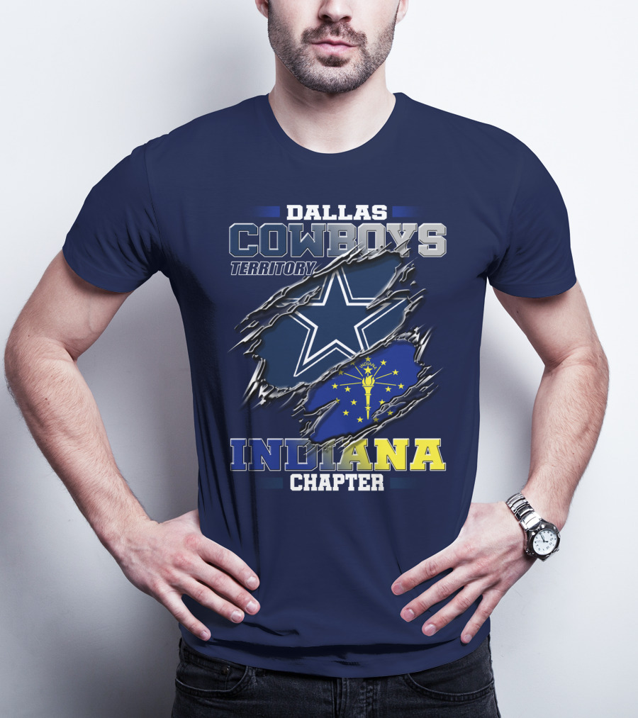Dallas Cowboys Territory Indiana Chapter T-Shirt