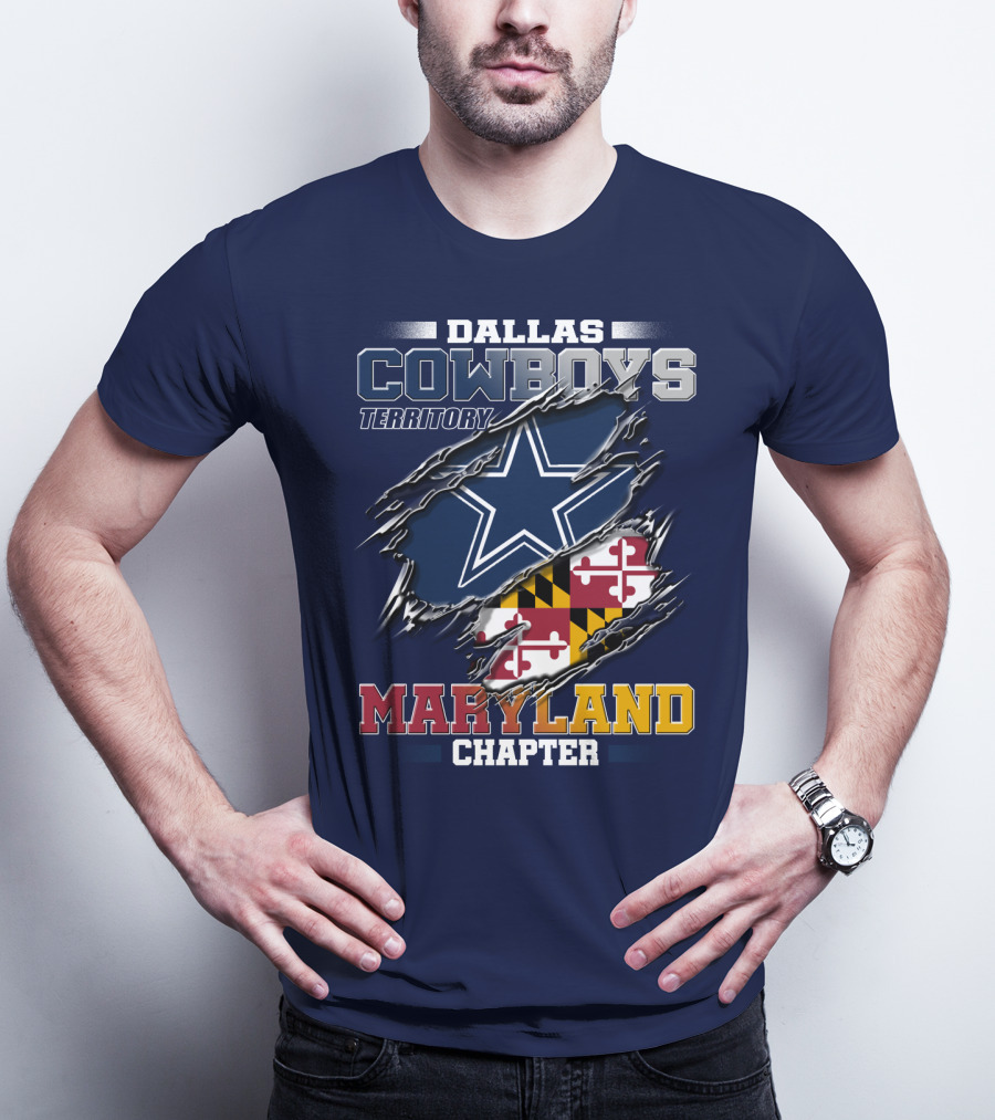 Dallas Cowboys Territory Maryland Chapter T-Shirt
