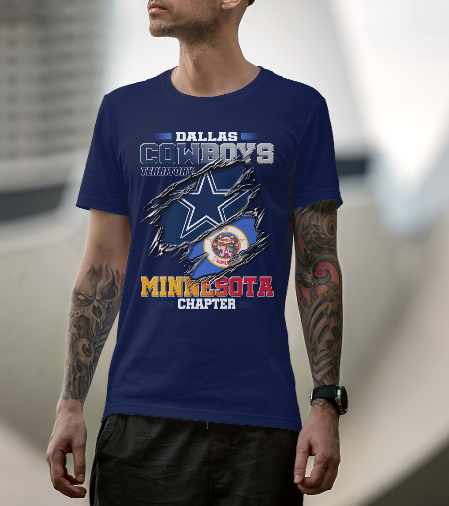 Dallas Cowboys Territory Minnesota Chapter T-Shirt