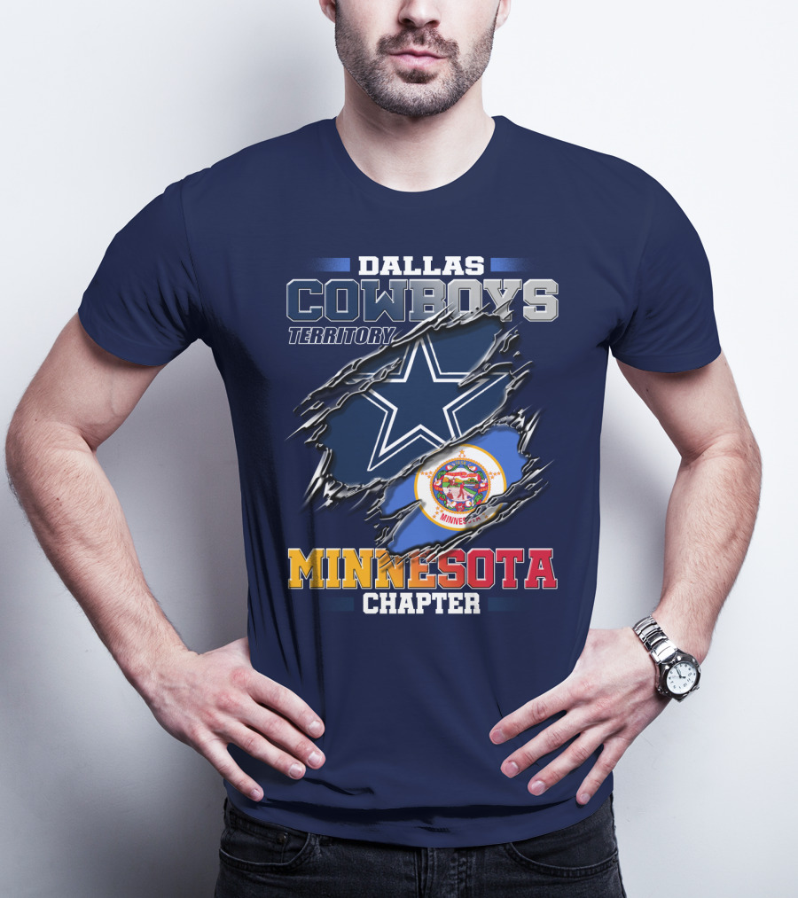 Dallas Cowboys Territory Minnesota Chapter T-Shirt