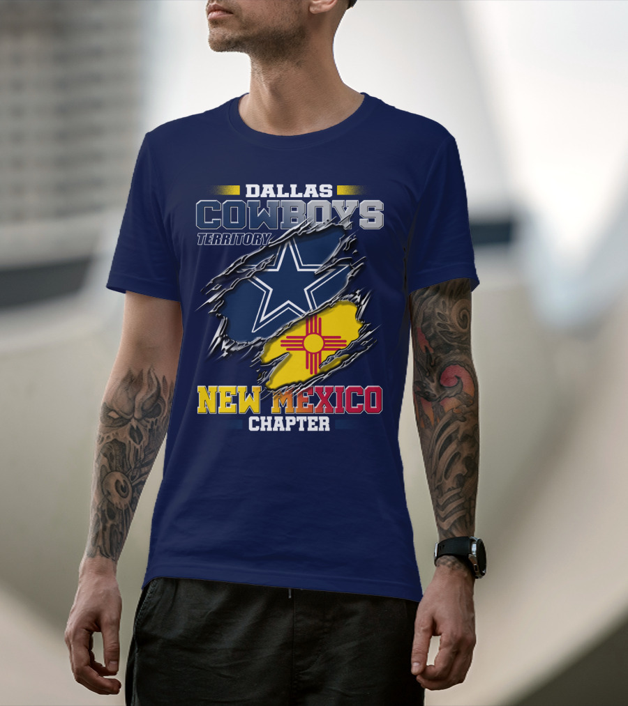 Dallas Cowboys Territory New Mexico Chapter T-Shirt