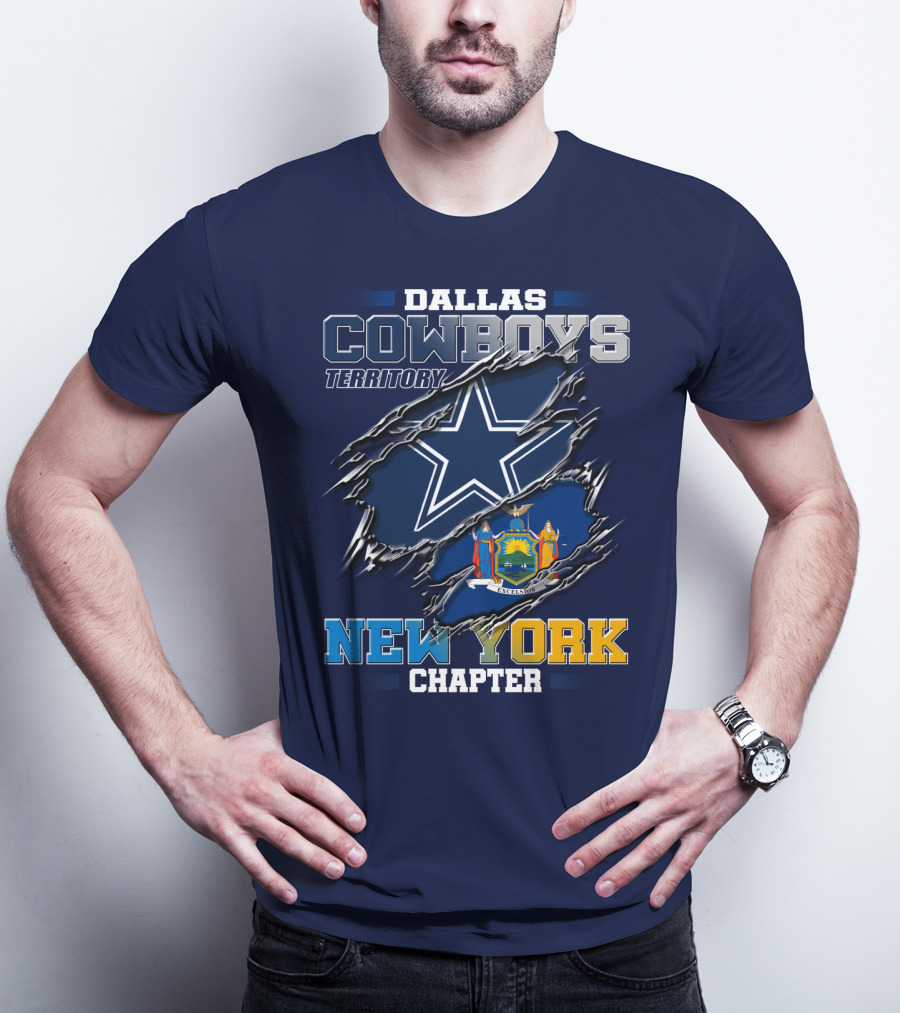 Dallas Cowboys Territory New York Chapter T-Shirt