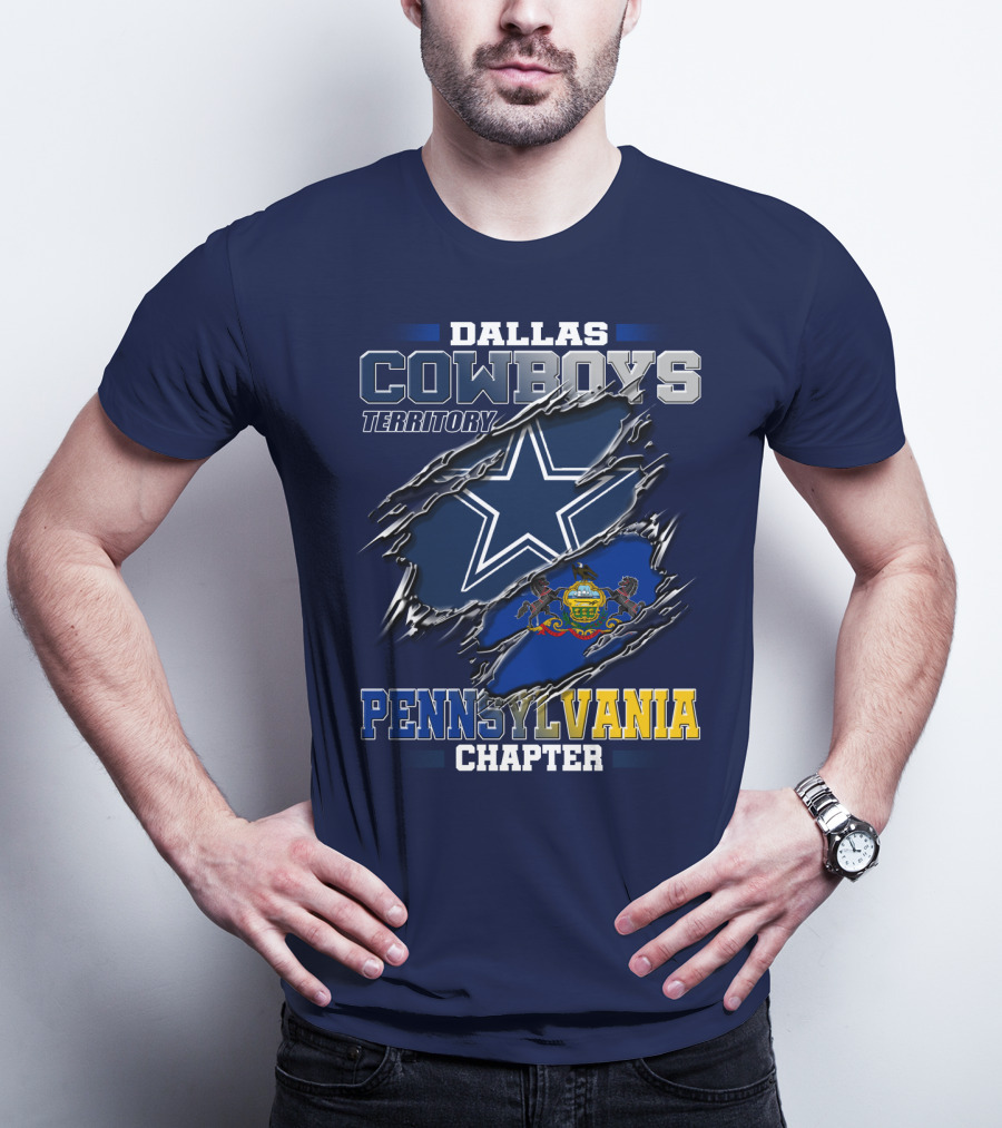 Dallas Cowboys Territory Pennsylvania Chapter T-Shirt