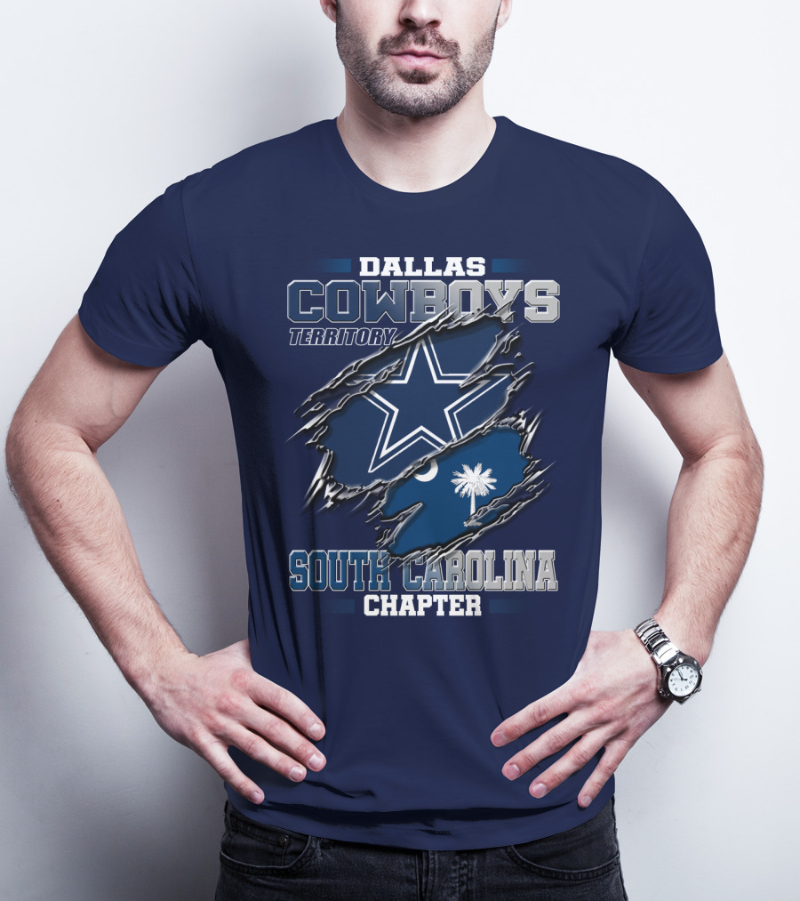 Dallas Cowboys Territory South Carolina Chapter T-Shirt