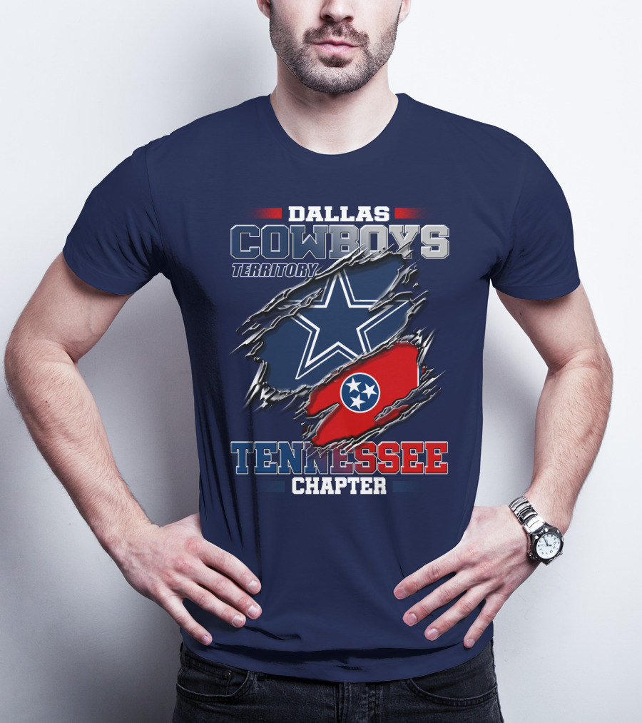 Dallas Cowboys Territory Tennessee Chapter T-Shirt