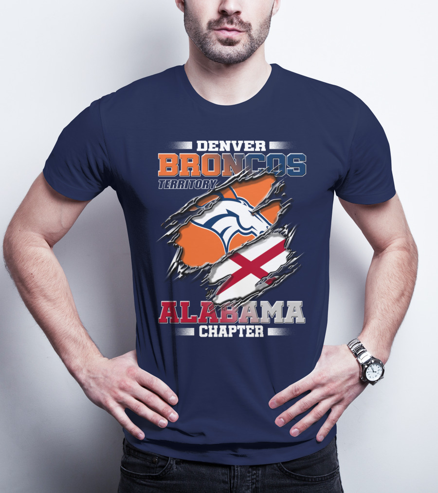 DENVER BRONCOS TERRITORY ALABAMA CHAPTER T-Shirt