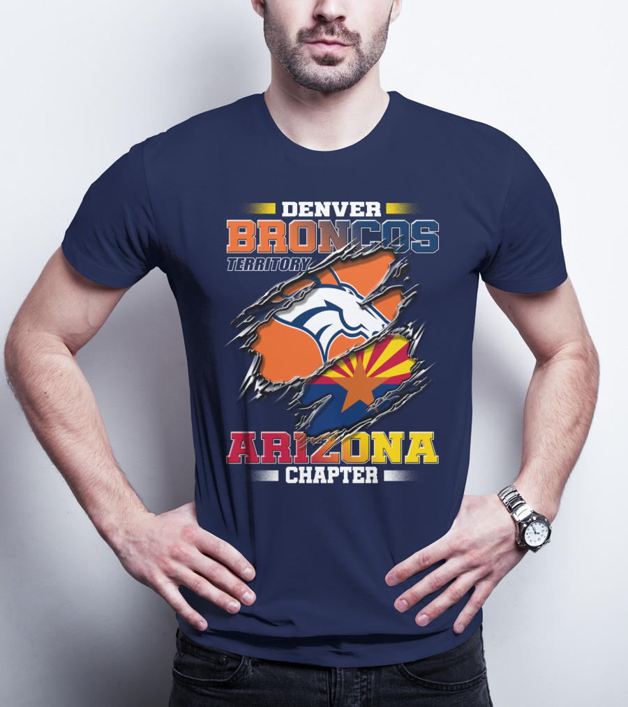 Denver Broncos Territory Arizona Chapter T-Shirt