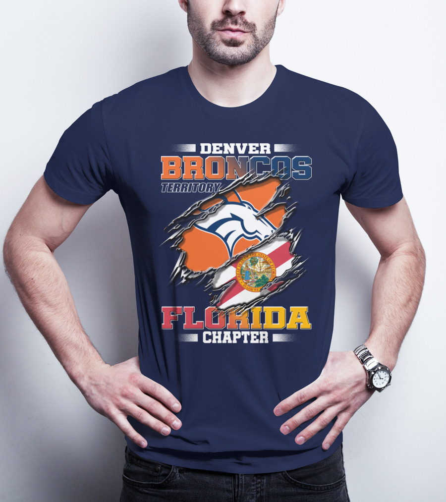 Denver Broncos Territory Florida Chapter T-Shirt