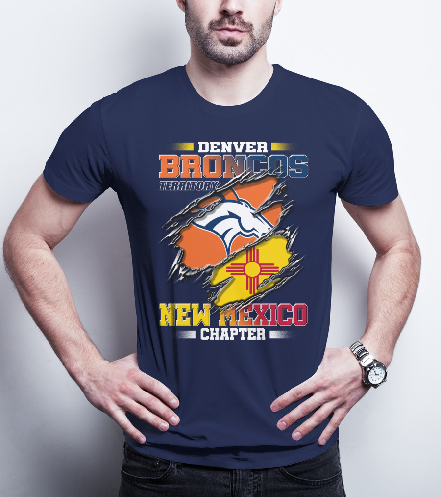 Denver Broncos Territory New Mexico Chapter T-Shirt