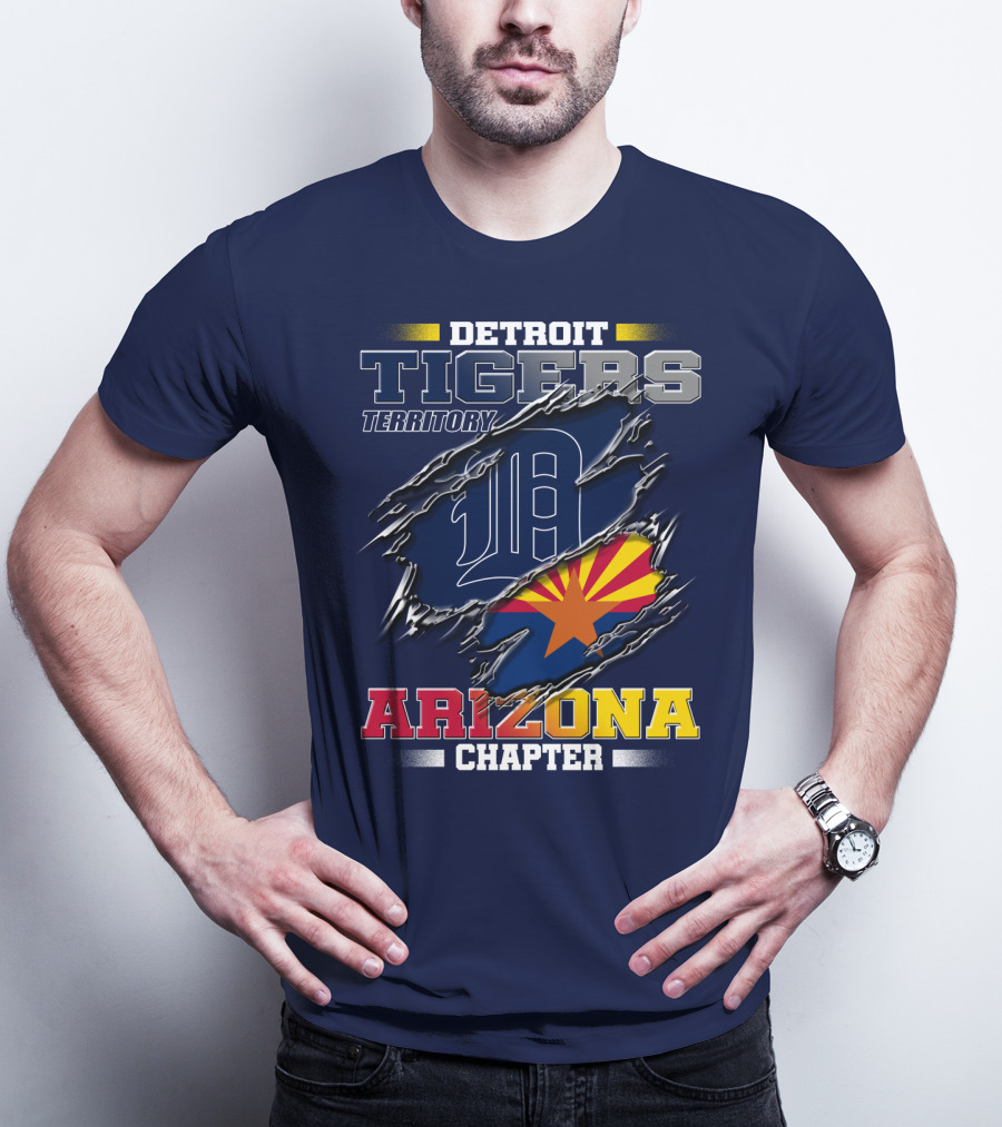 Detroit Tigers Territory Arizona Chapter T-Shirt