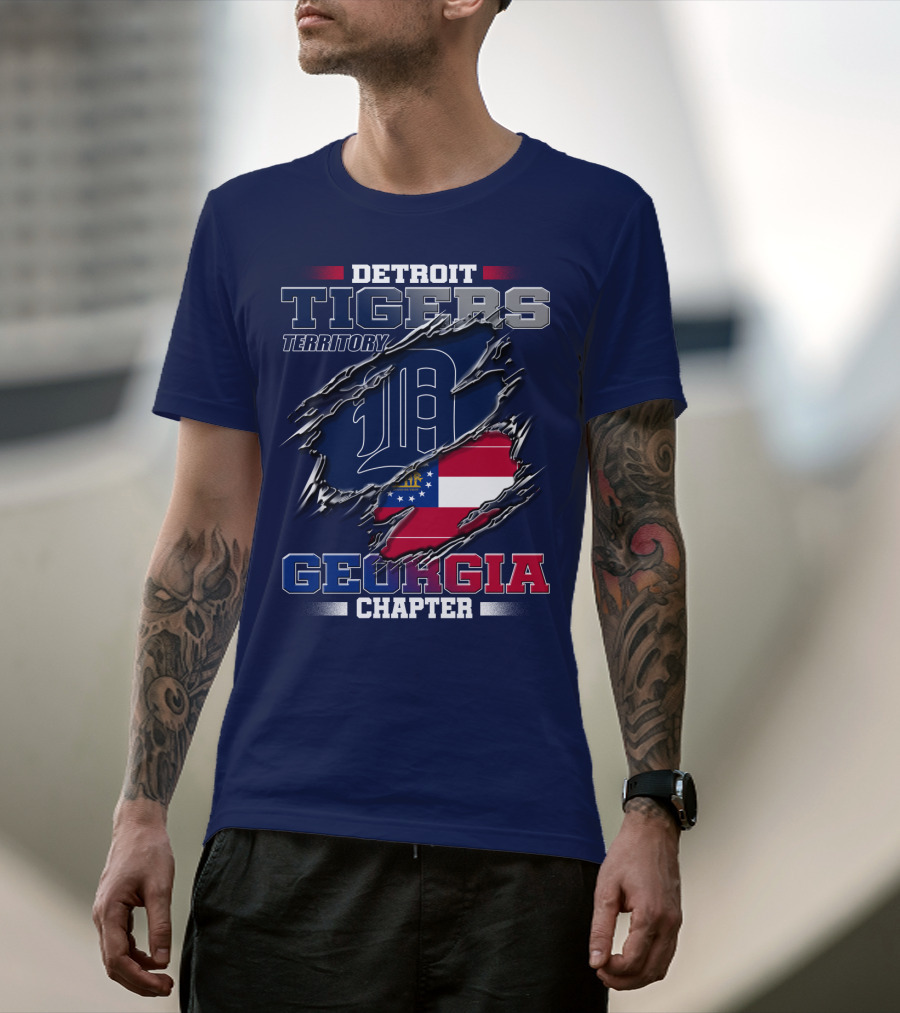 Detroit Tigers Territory Georgia Chapter T-Shirt