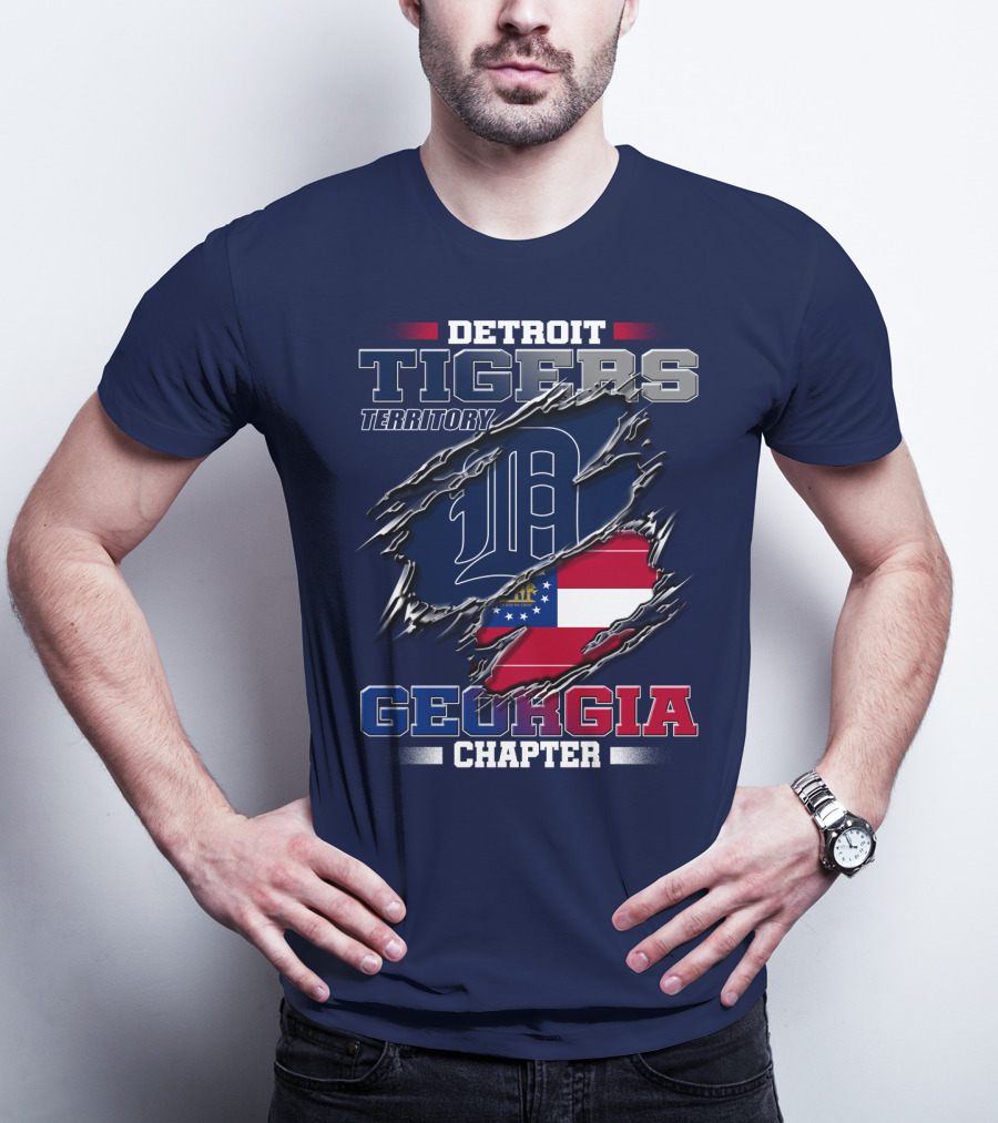 Detroit Tigers Territory Georgia Chapter T-Shirt