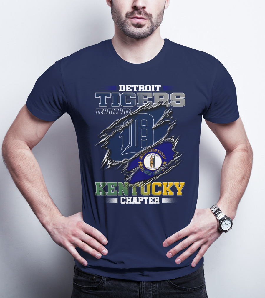 Detroit Tigers Territory Kentucky Chapter T-Shirt