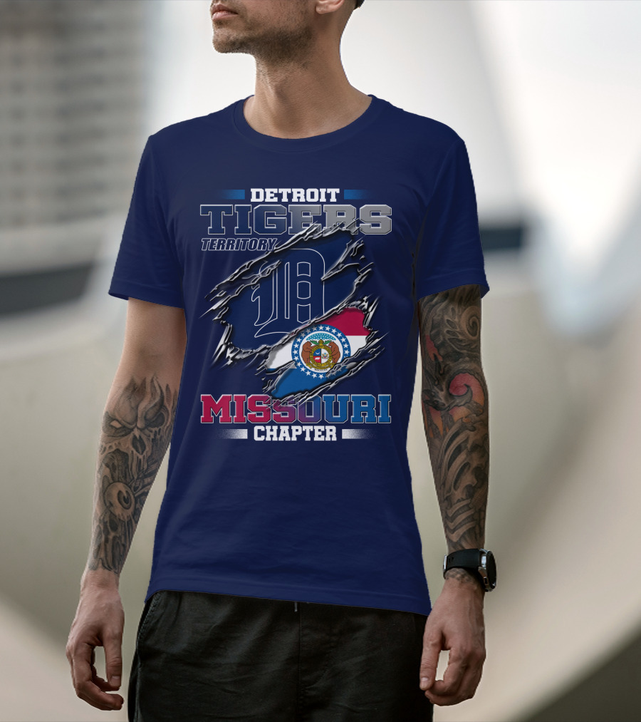 DETROIT TIGERS TERRITORY MISSOURI CHAPTER T-Shirt