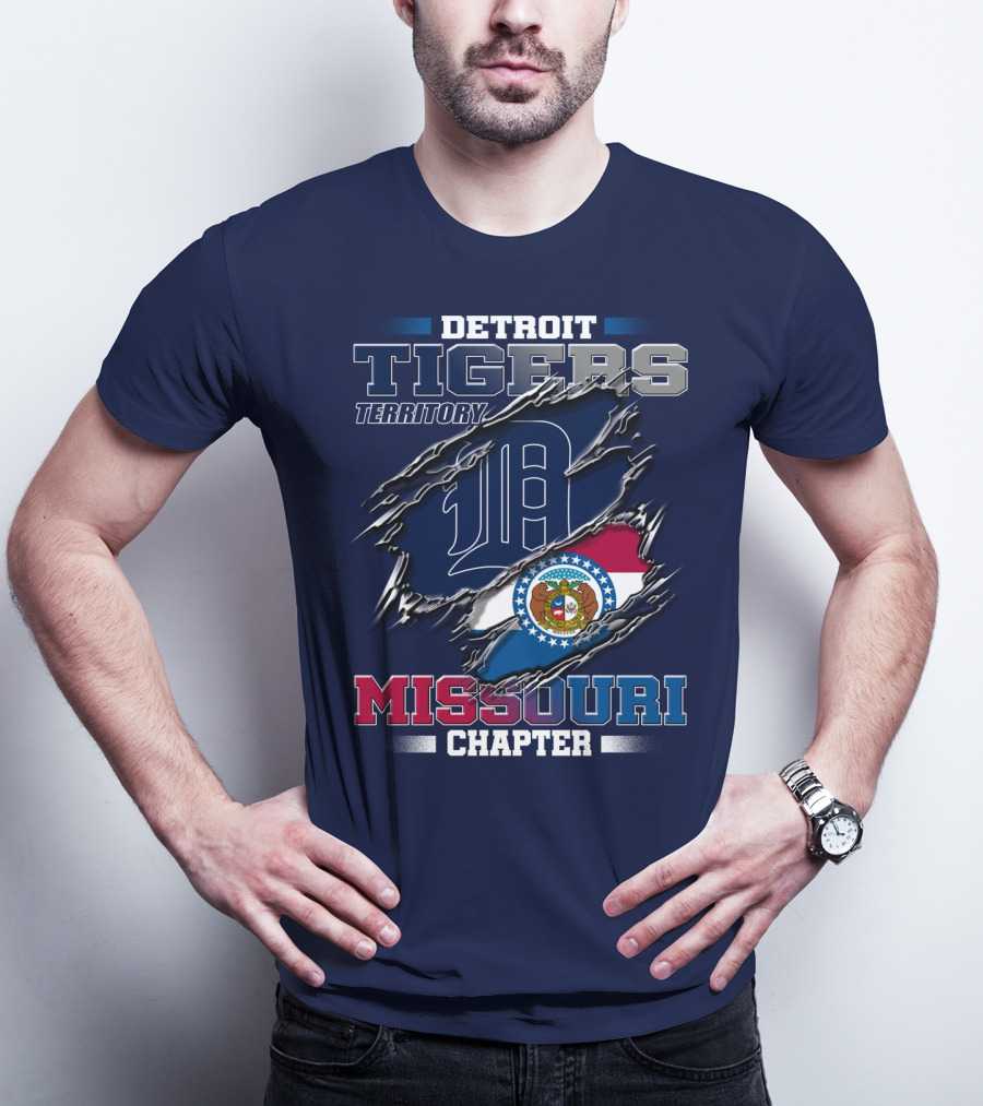 DETROIT TIGERS TERRITORY MISSOURI CHAPTER T-Shirt