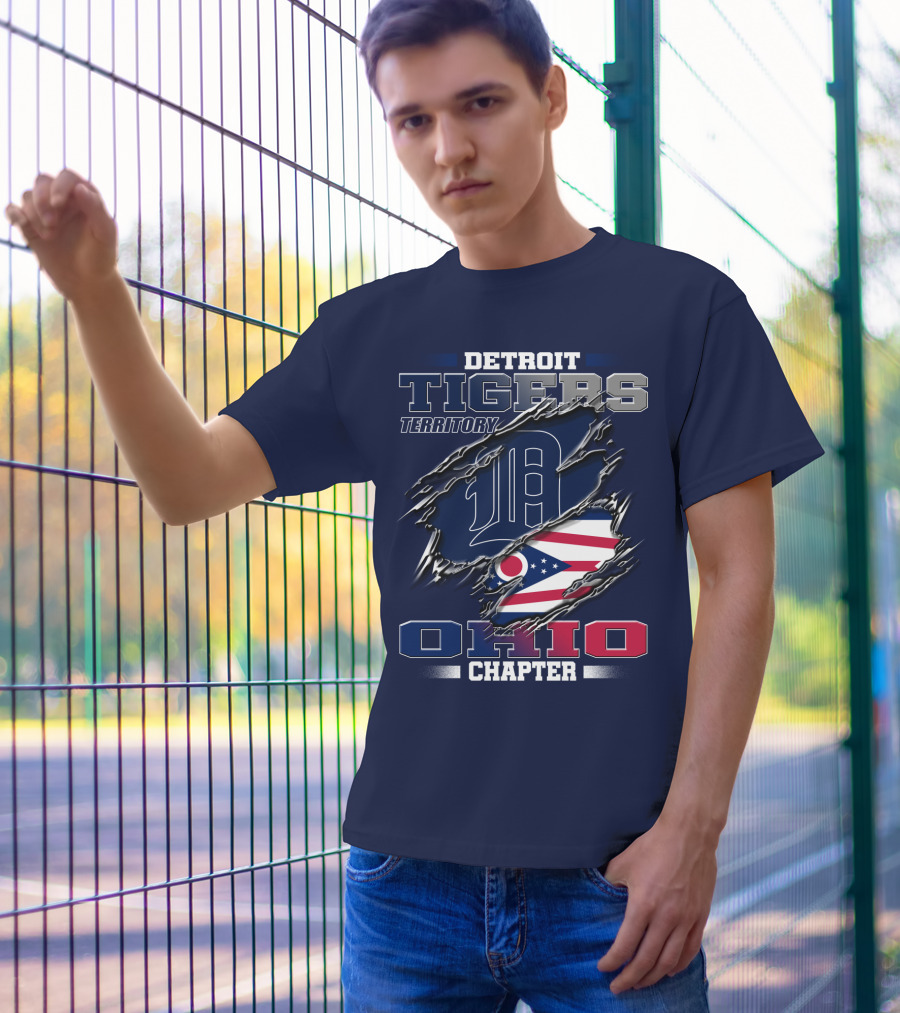 Detroit Tigers Territory Ohio Chapter T-Shirt