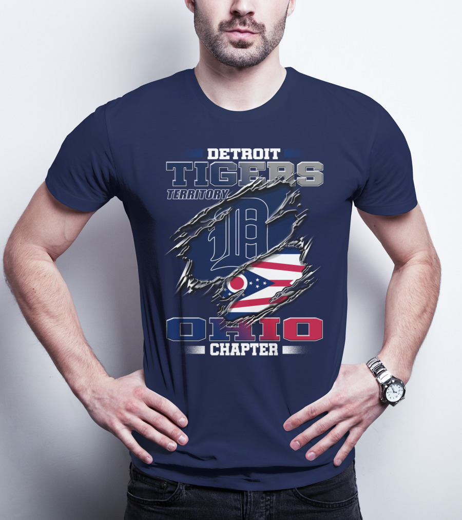 Detroit Tigers Territory Ohio Chapter T-Shirt