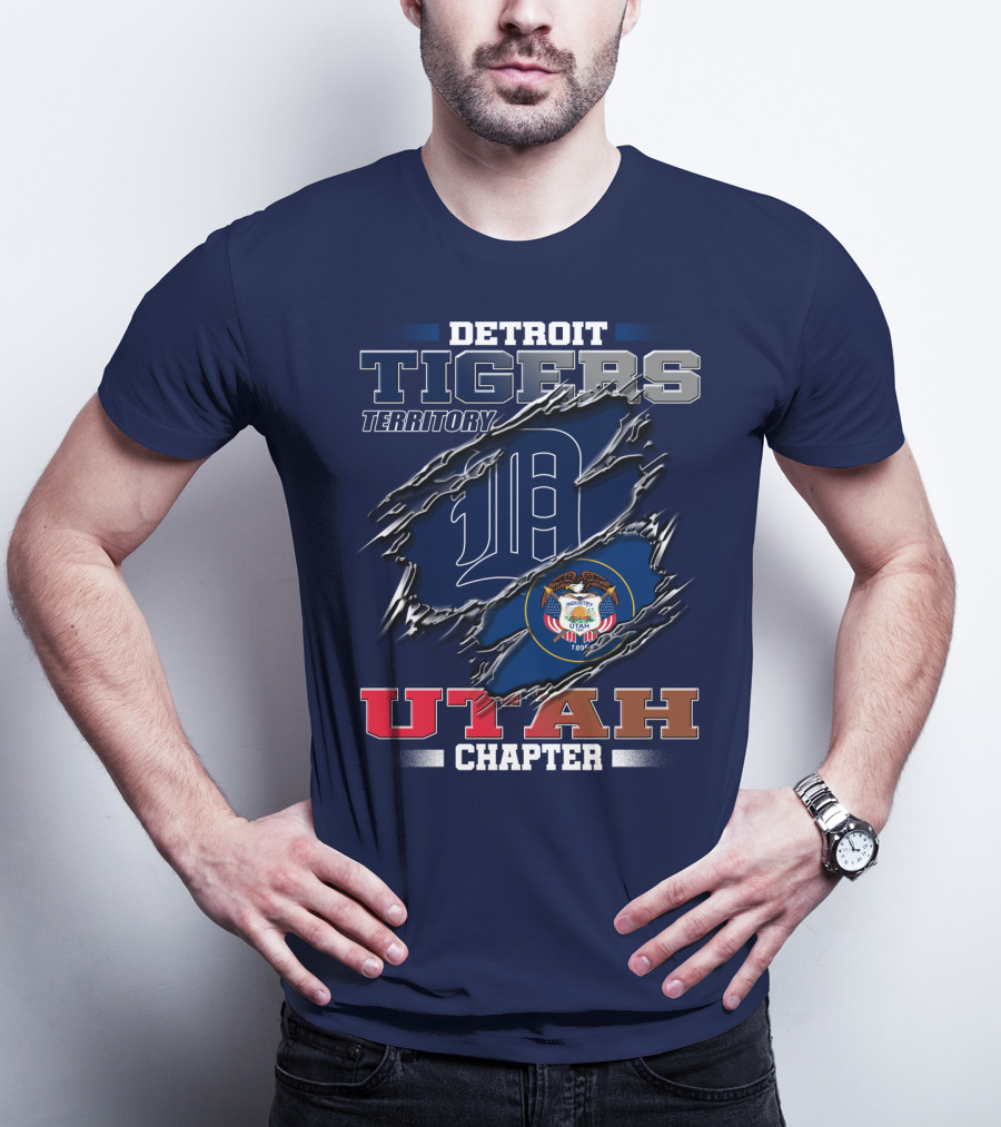 Detroit Tigers Territory Utah Chapter T-Shirt