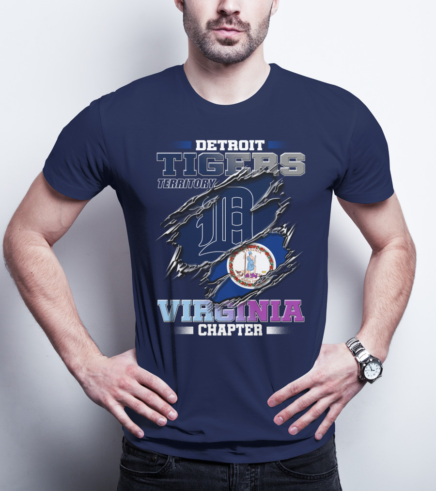 DETROIT TIGERS TERRITORY VIRGINIA CHAPTER T-Shirt