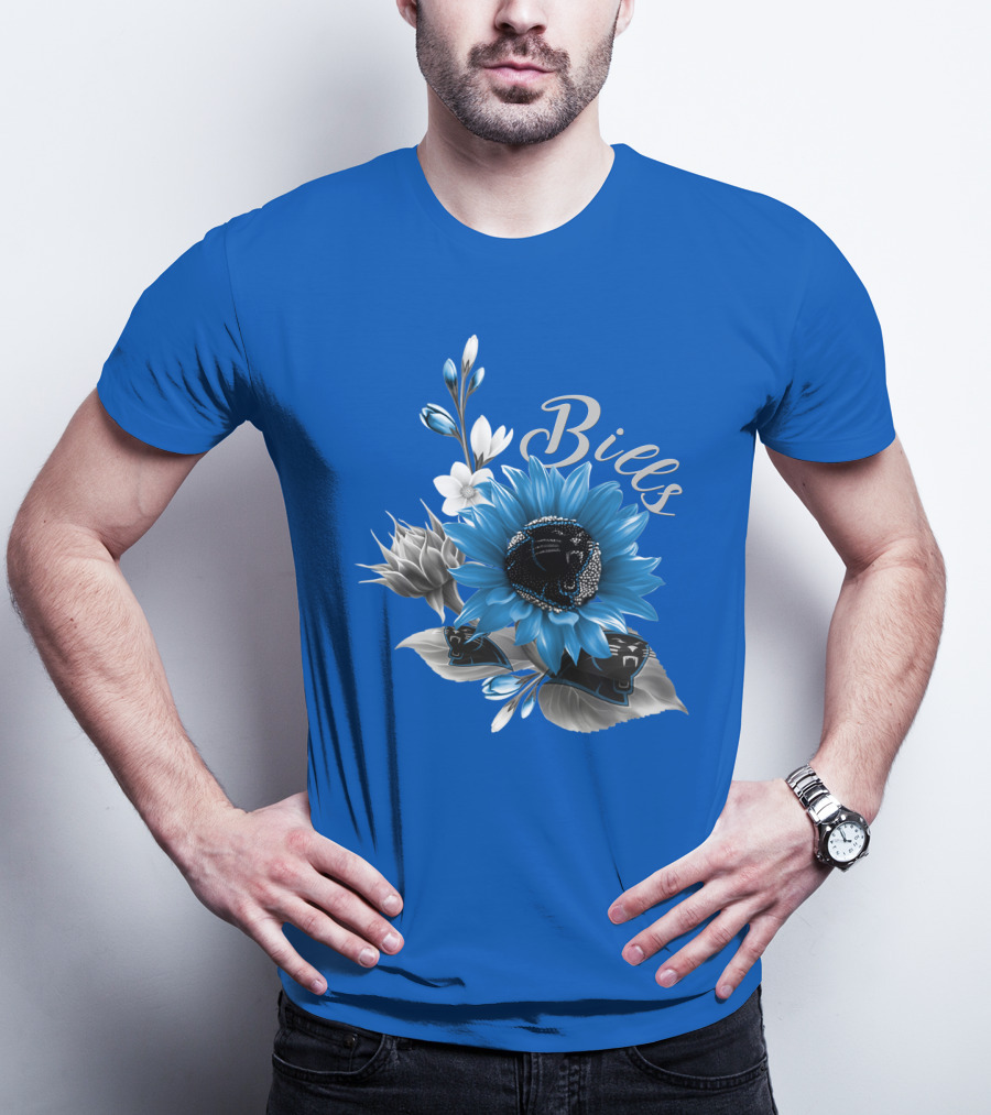 Carolina Panthers Bills Floral T-Shirt