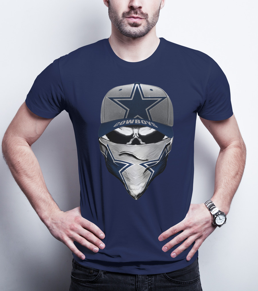 Dallas Cowboys Cowboys Star Hat And Bandana T-Shirt
