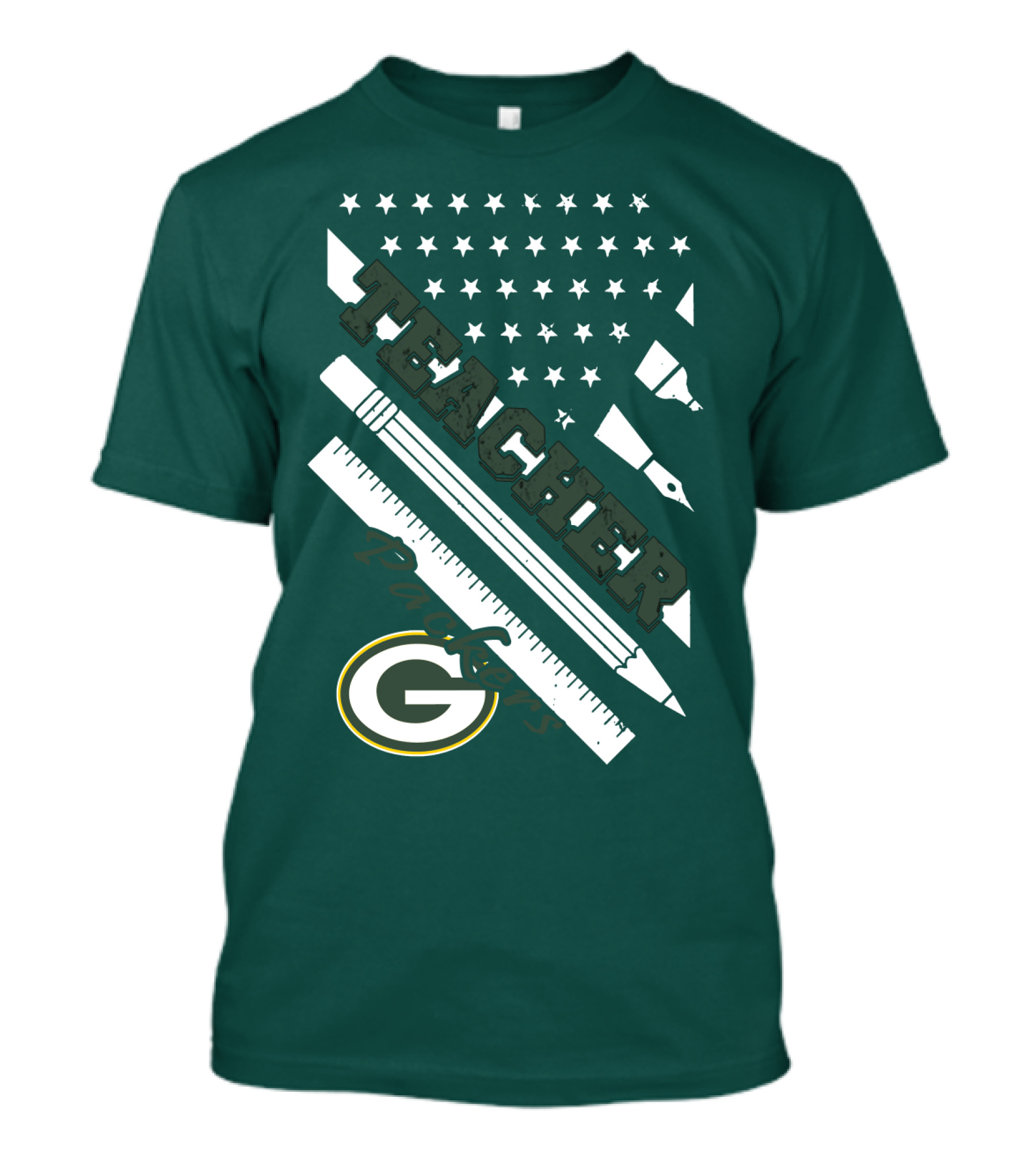 Teacher Green Bay Packers T-Shirt