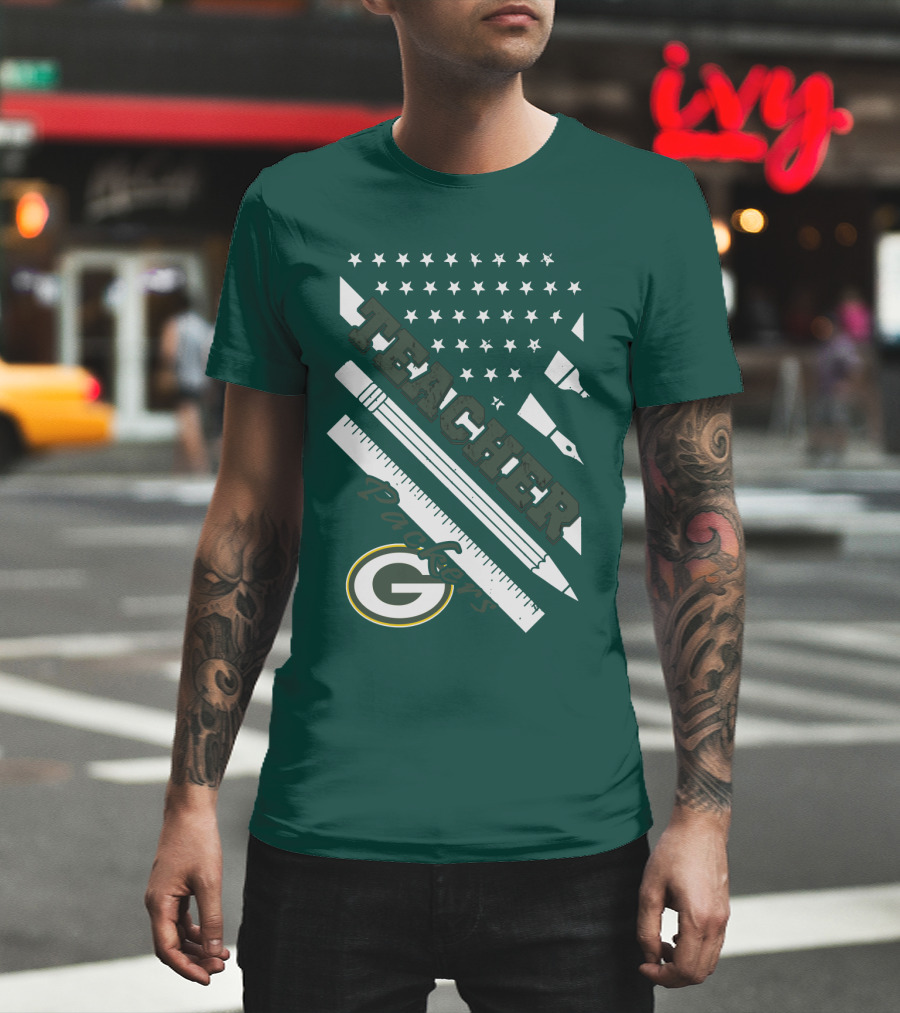 Teacher Green Bay Packers T-Shirt
