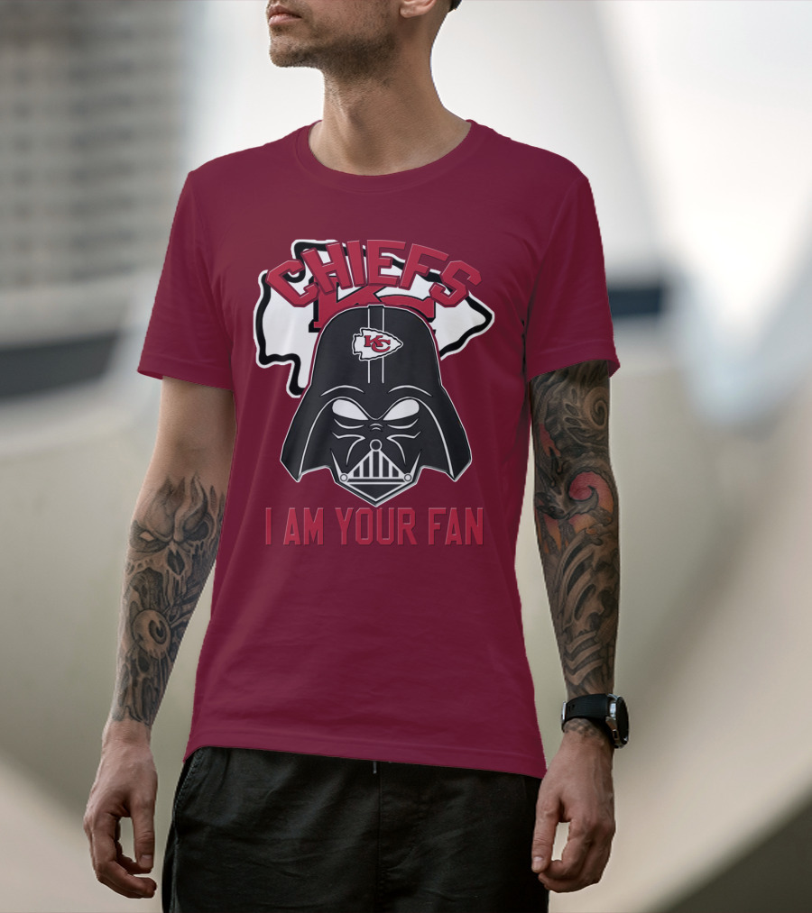 Chiefs Kansas City Kc I Am Your Fan Darth Vader T-Shirt