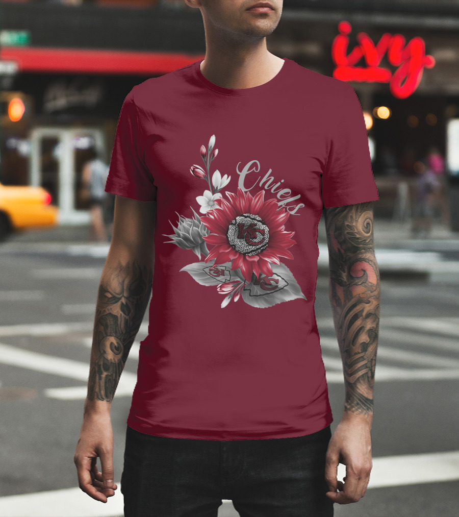 Chiefs Kc Floral T-Shirt
