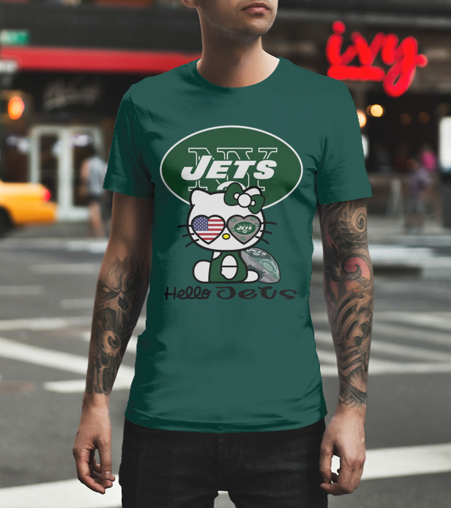 Hello Jets New York Jets T-Shirt