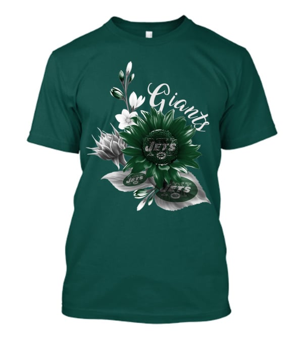 Giants Jets Floral T-Shirt