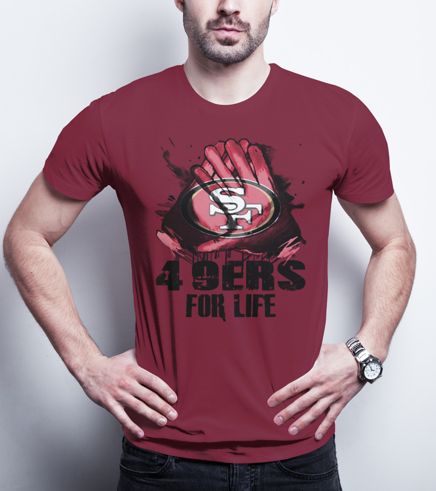 San Francisco 49ers 4 9Ers For Life T-Shirt