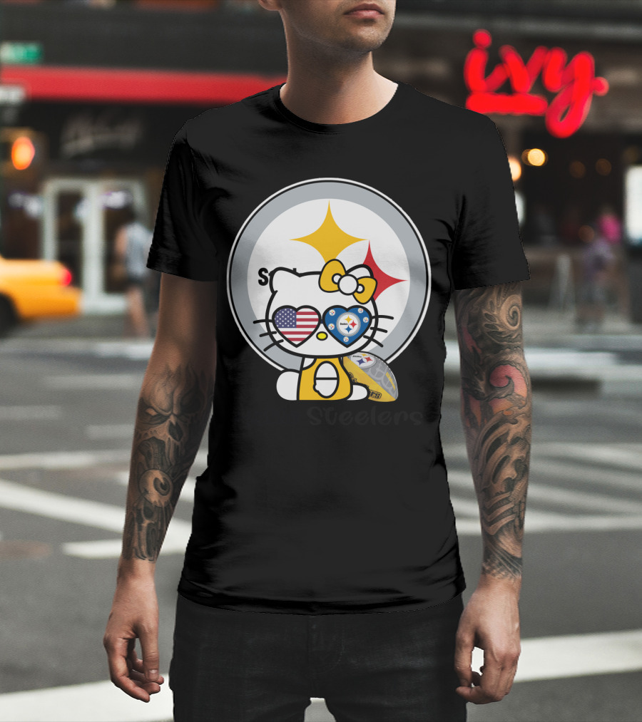 Hello Steelers Pittsburgh Steelers T-Shirt