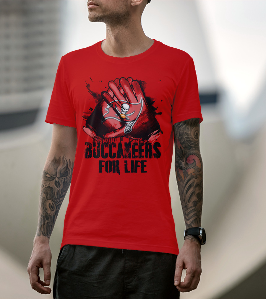 Buccaneers For Life Tampa Bay Buccaneers T-Shirt