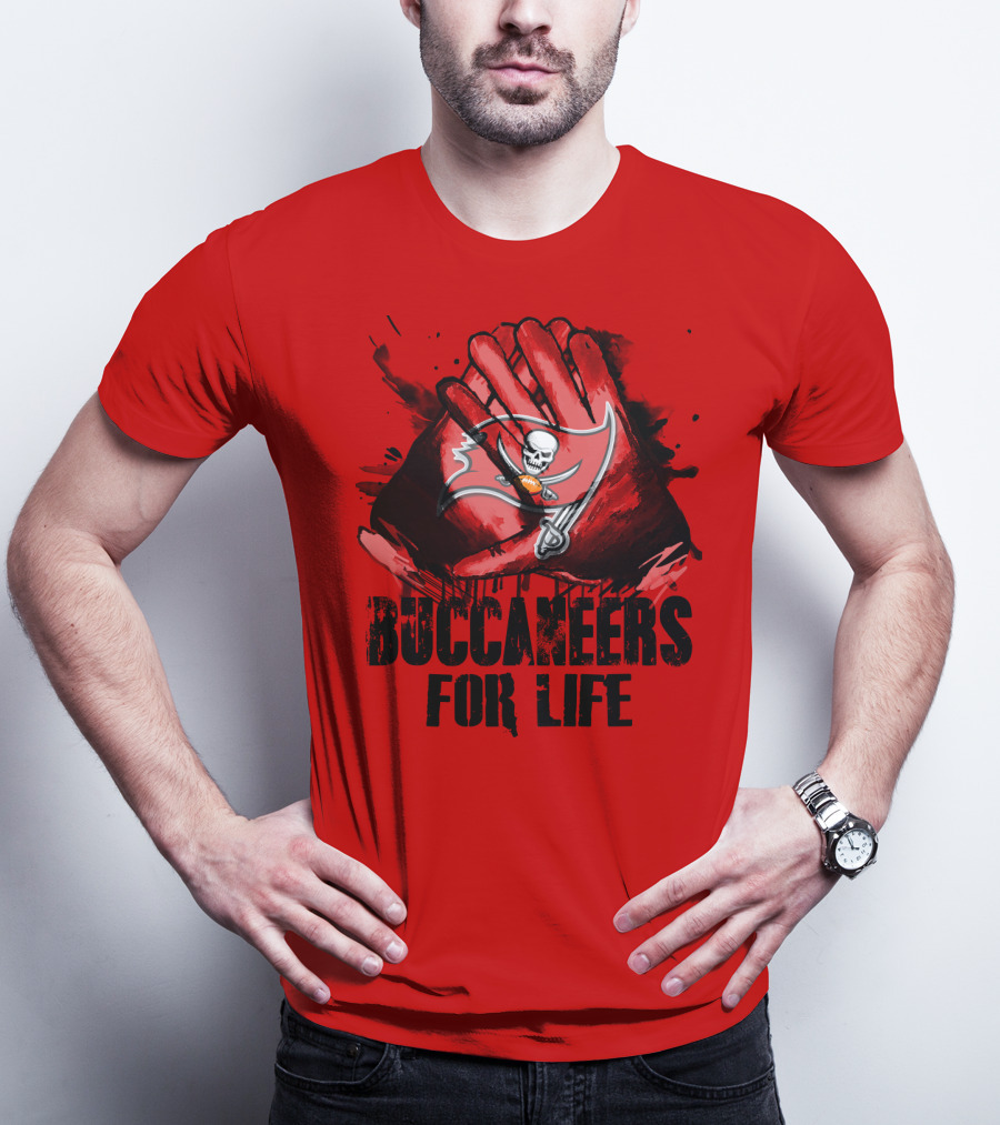 Buccaneers For Life Tampa Bay Buccaneers T-Shirt