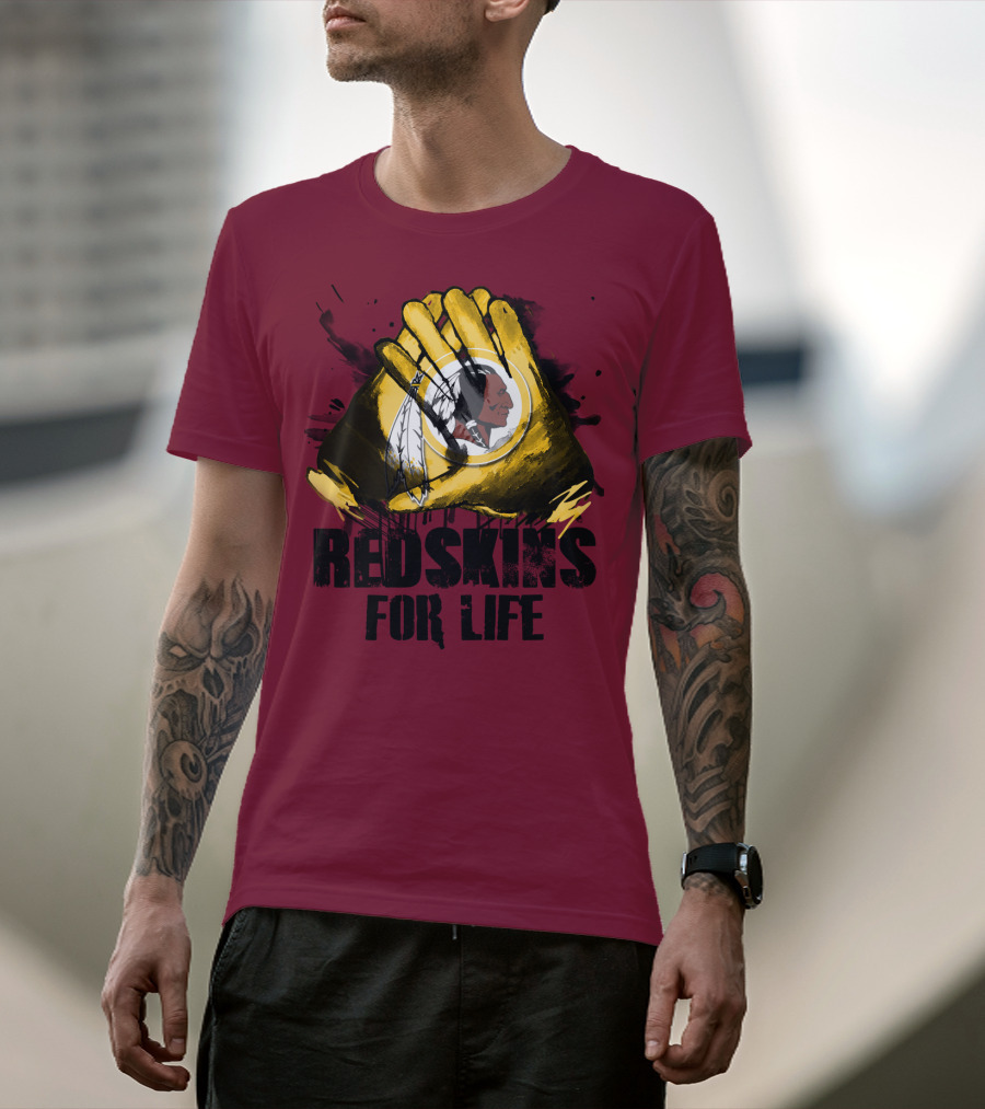 Redskins For Life T-Shirt