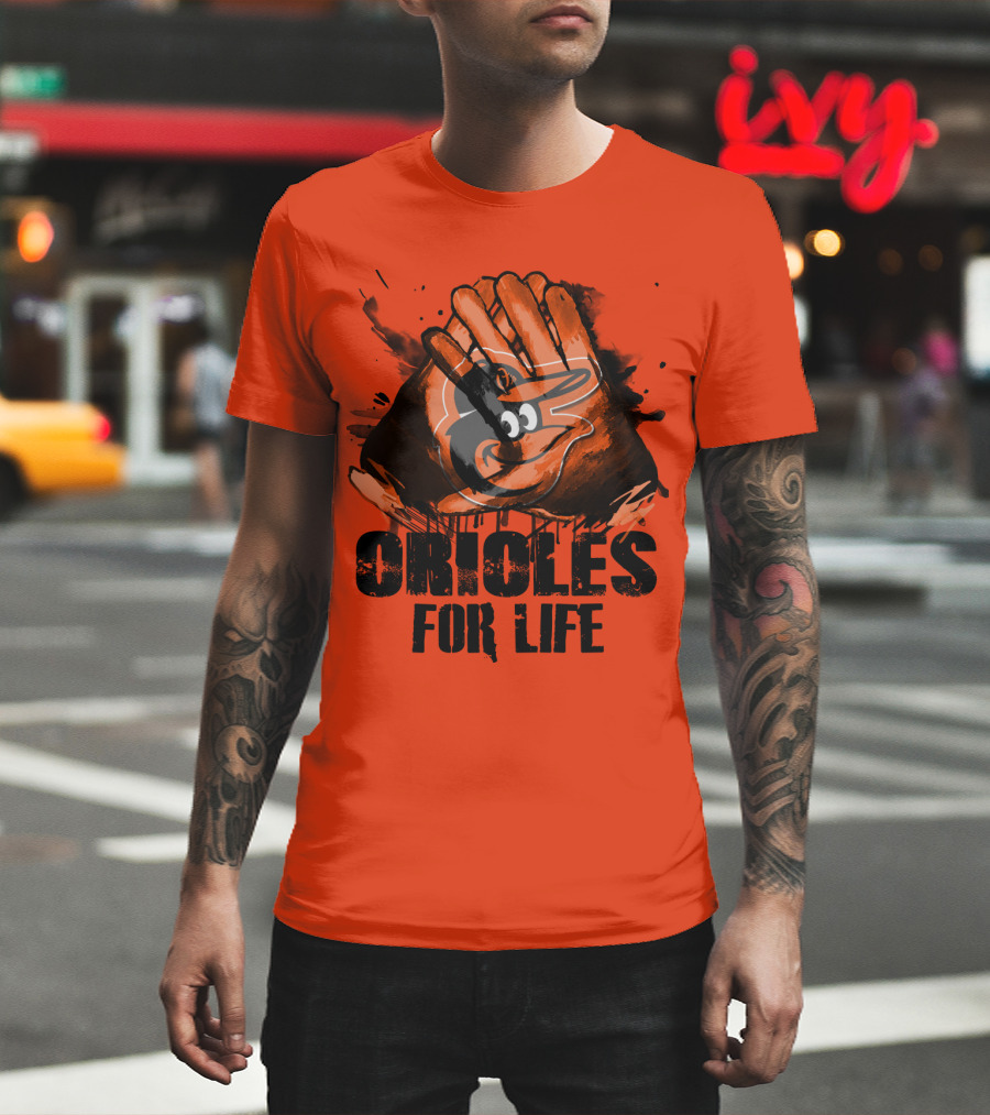 Oriioles For Life Baltimore Orioles T-Shirt